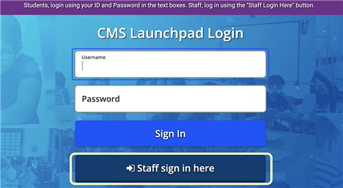 Student Support / CMS LaunchPad ClassLink